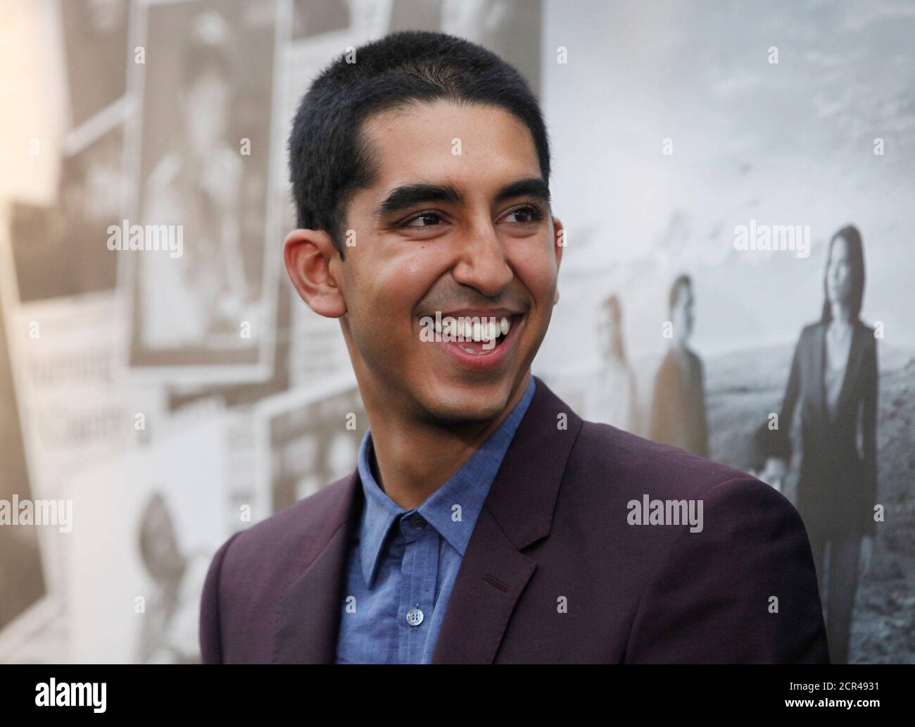 Dev patel headshot hi-res stock photography and images - Alamy