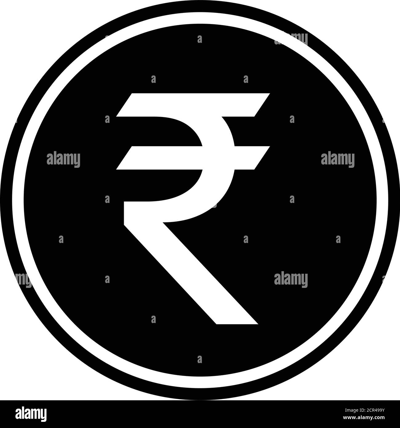 Indian Rupee icon. Indian Rupee sign. vector Stock Vector Image & Art ...
