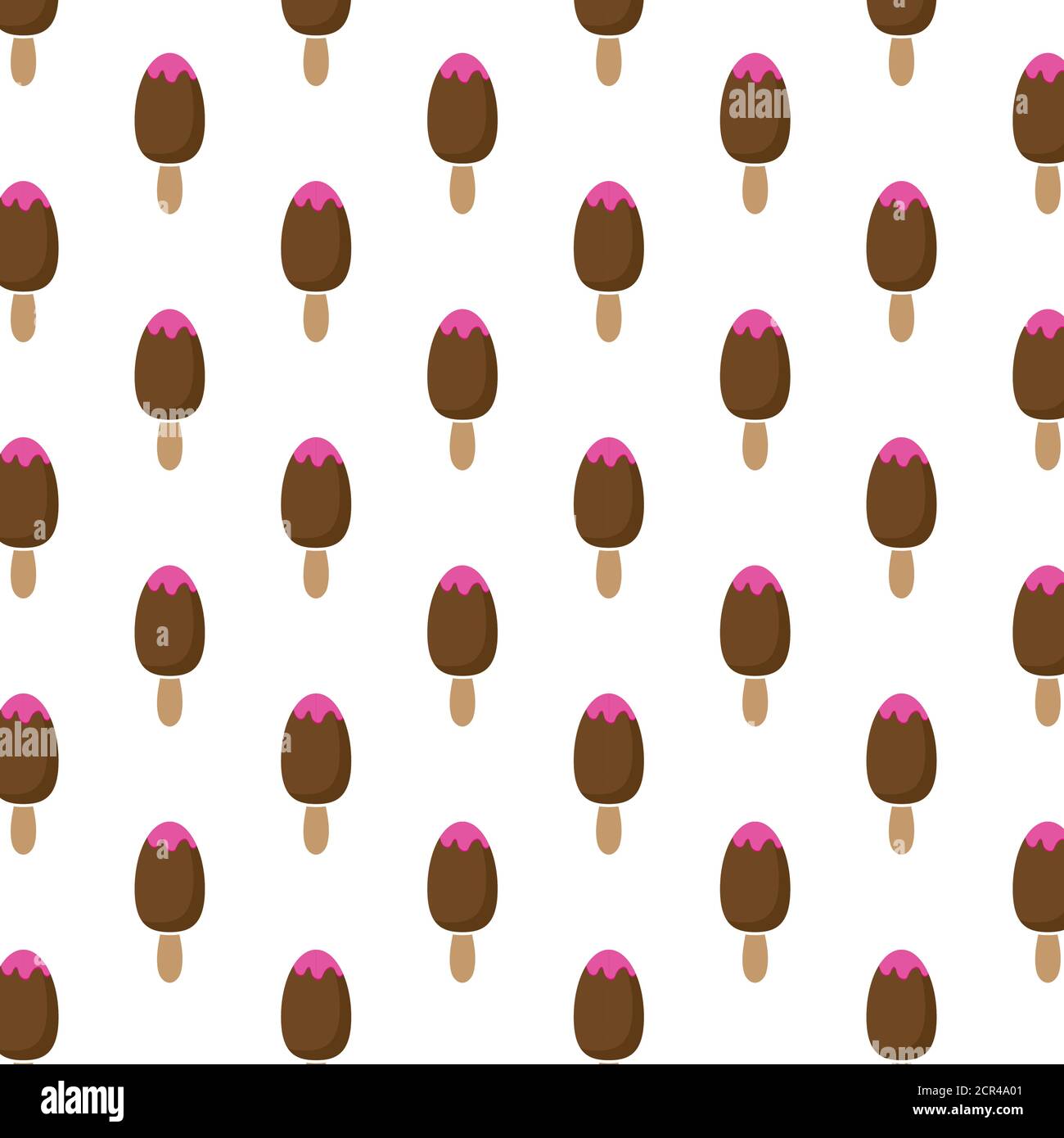 ice cream Seamless Pattern, texture, background vector Stock Vector ...