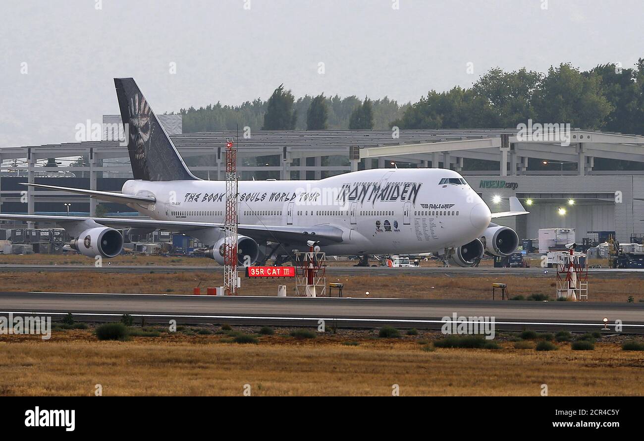 Ed Force One Iron Maiden High Resolution Stock Photography and Images ...