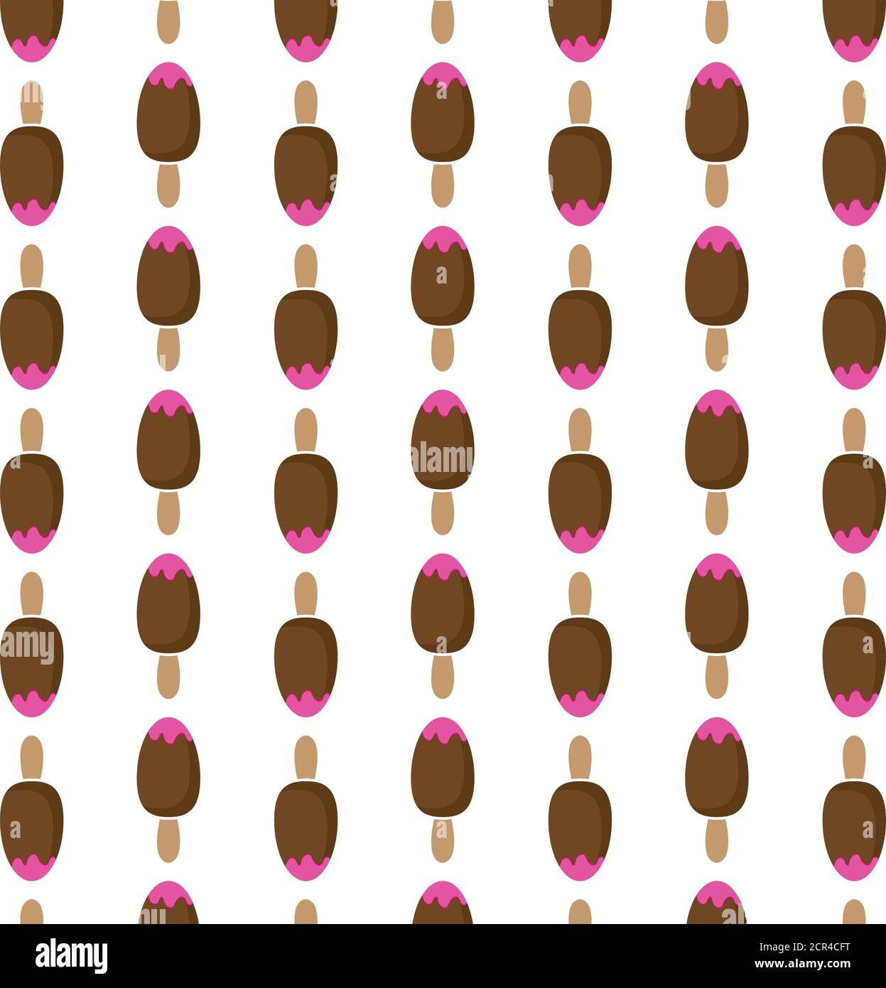 ice cream Seamless Pattern, texture, background vector Stock Vector ...