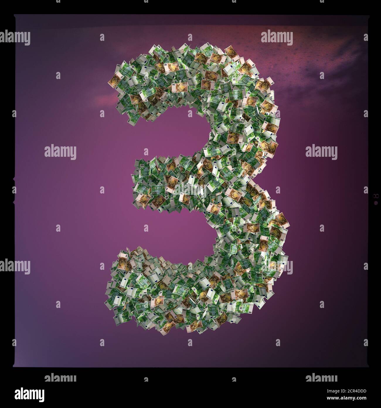 Three banknotes hi-res stock photography and images - Alamy