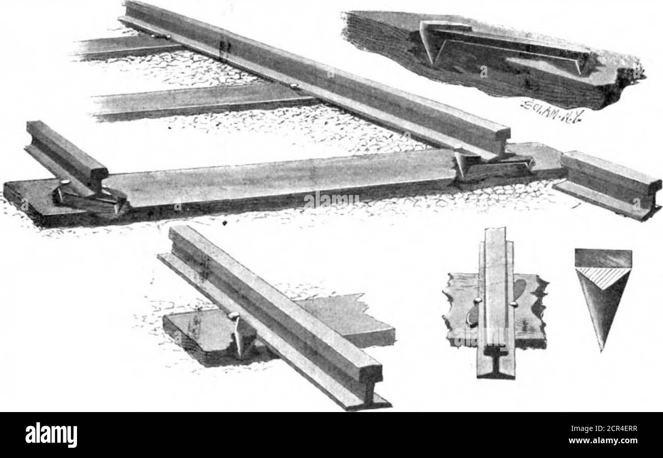 Rail bearing plate Black and White Stock Photos & Images - Alamy