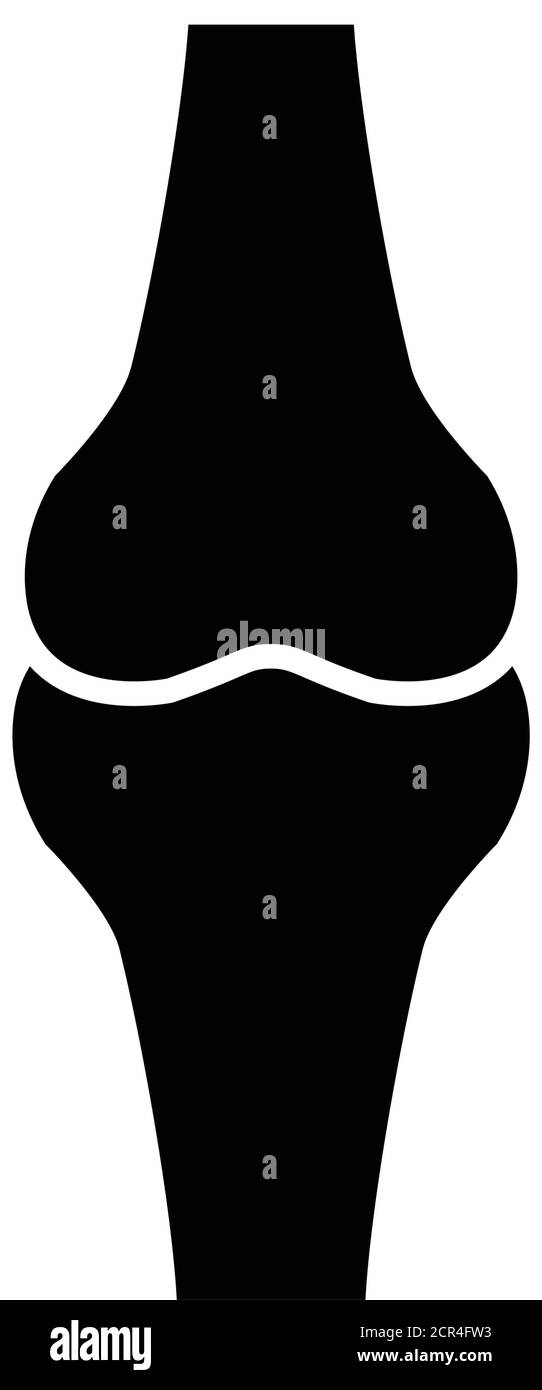 Human knee Stock Vector Images - Alamy