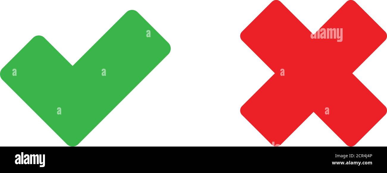 Yes no question green Stock Vector Images - Alamy