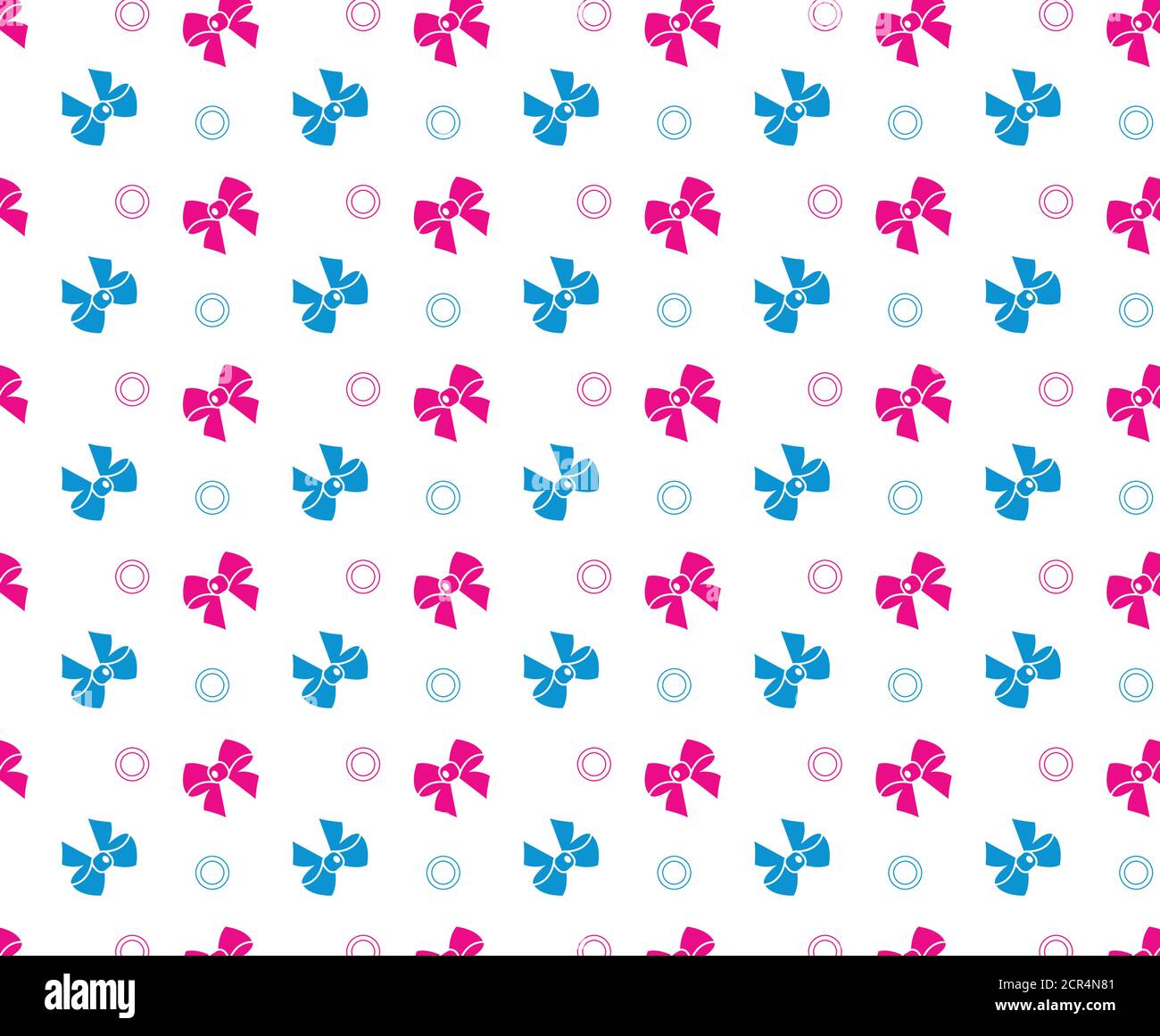seamless ribbon bows pattern. colorful ribbon bows texture. pattern for ...
