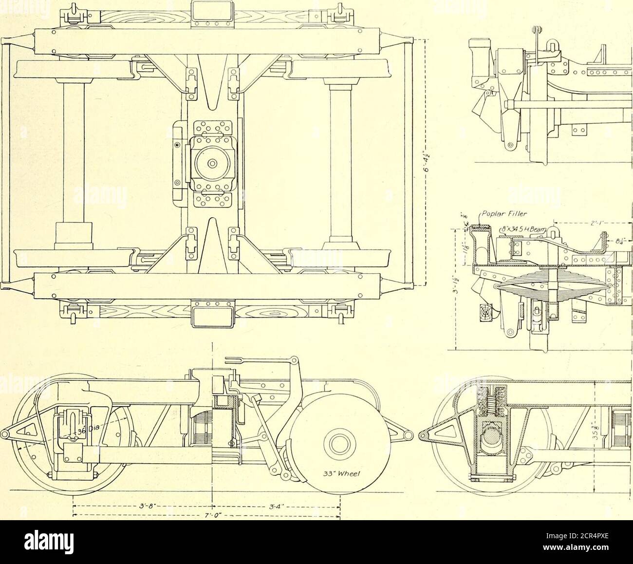 . Electric railway journal . Newark Extension Cars—Plan Showing Seating ...