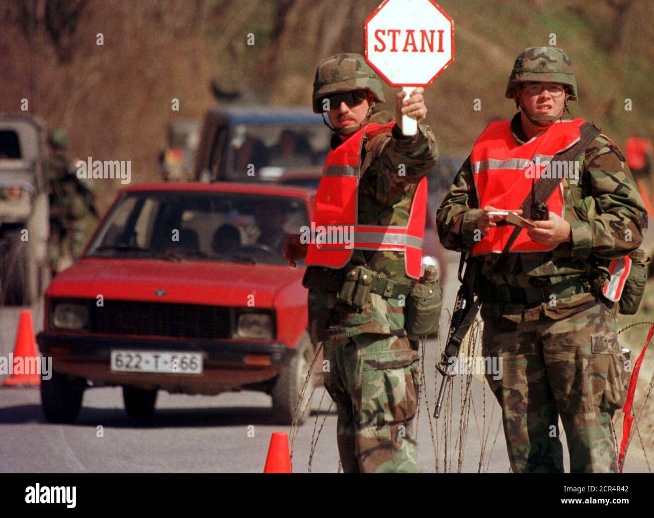 Sfor soldiers hi-res stock photography and images - Alamy