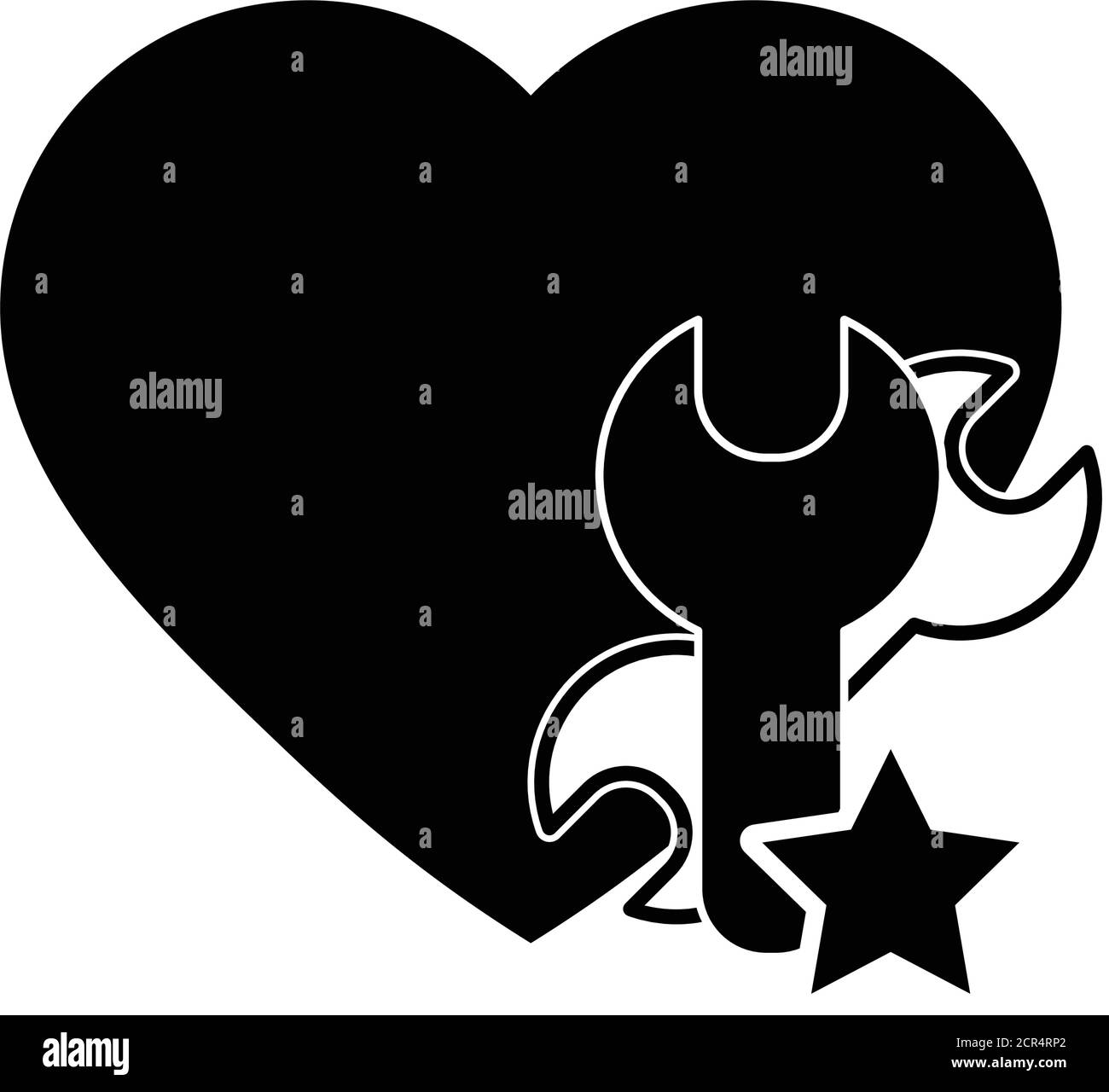 Heart repair icon. Heart surgery icon vector Stock Vector Image & Art ...