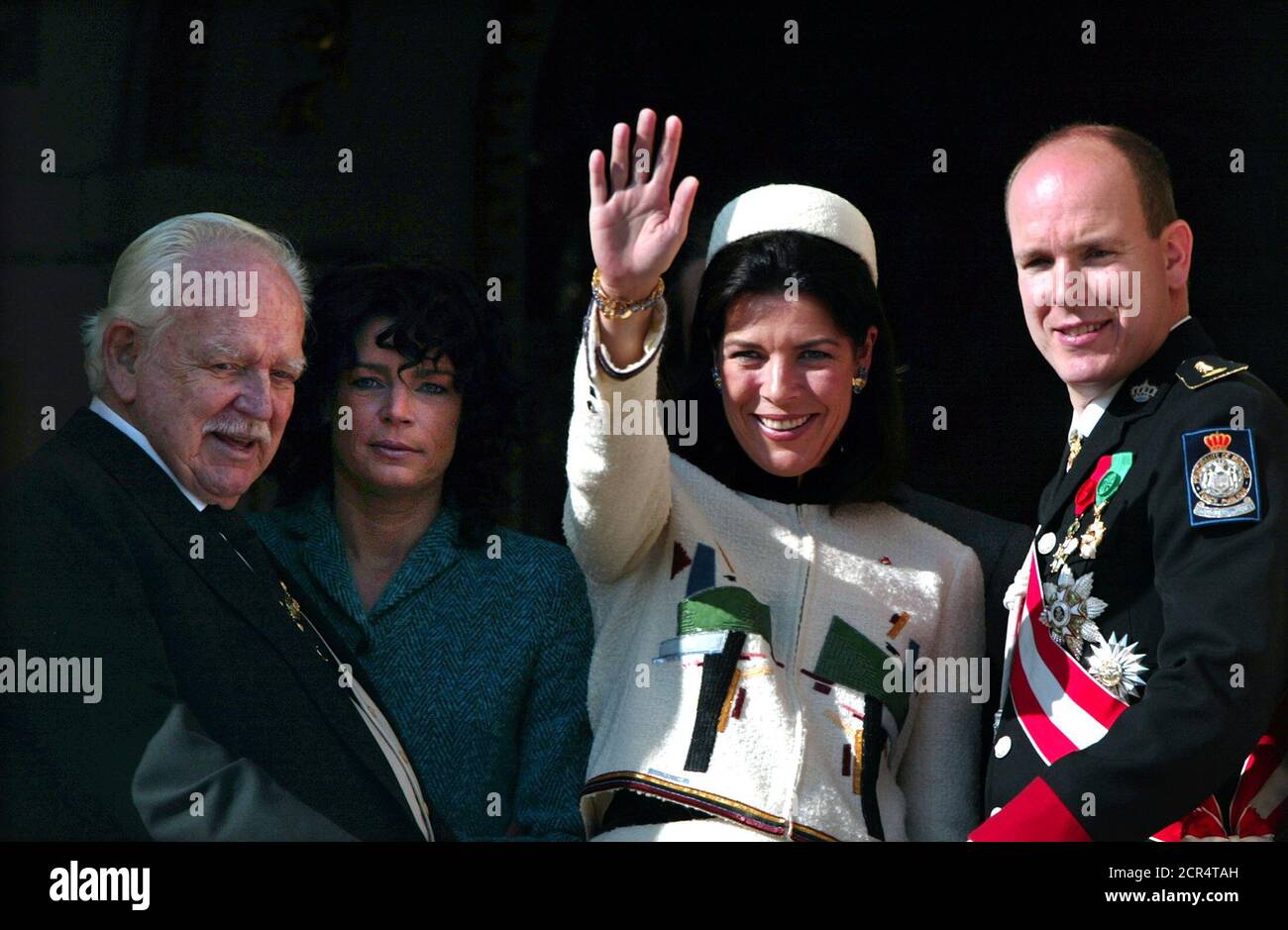 Princess stephanie and prince rainier hi-res stock photography and ...