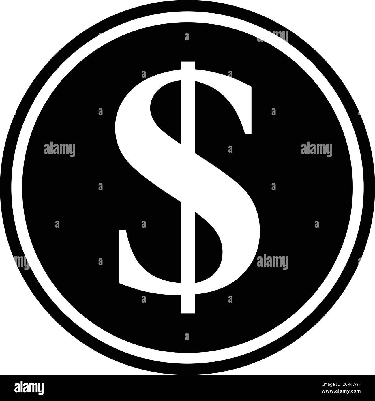 dollar icon. dollar sign. vector Stock Vector Image & Art - Alamy