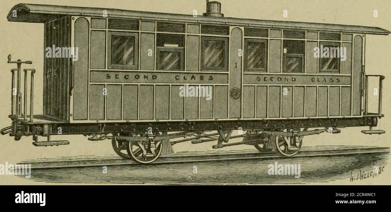 First and second class carriages hi-res stock photography and images ...