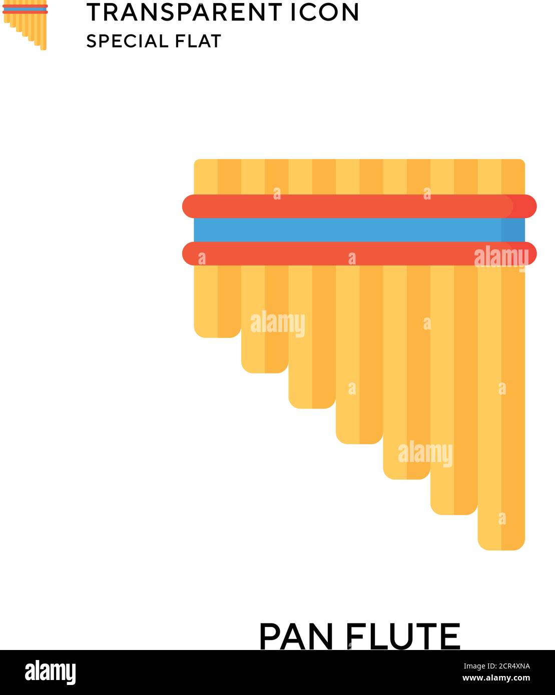 Bamboo panpipe Stock Vector Images - Alamy