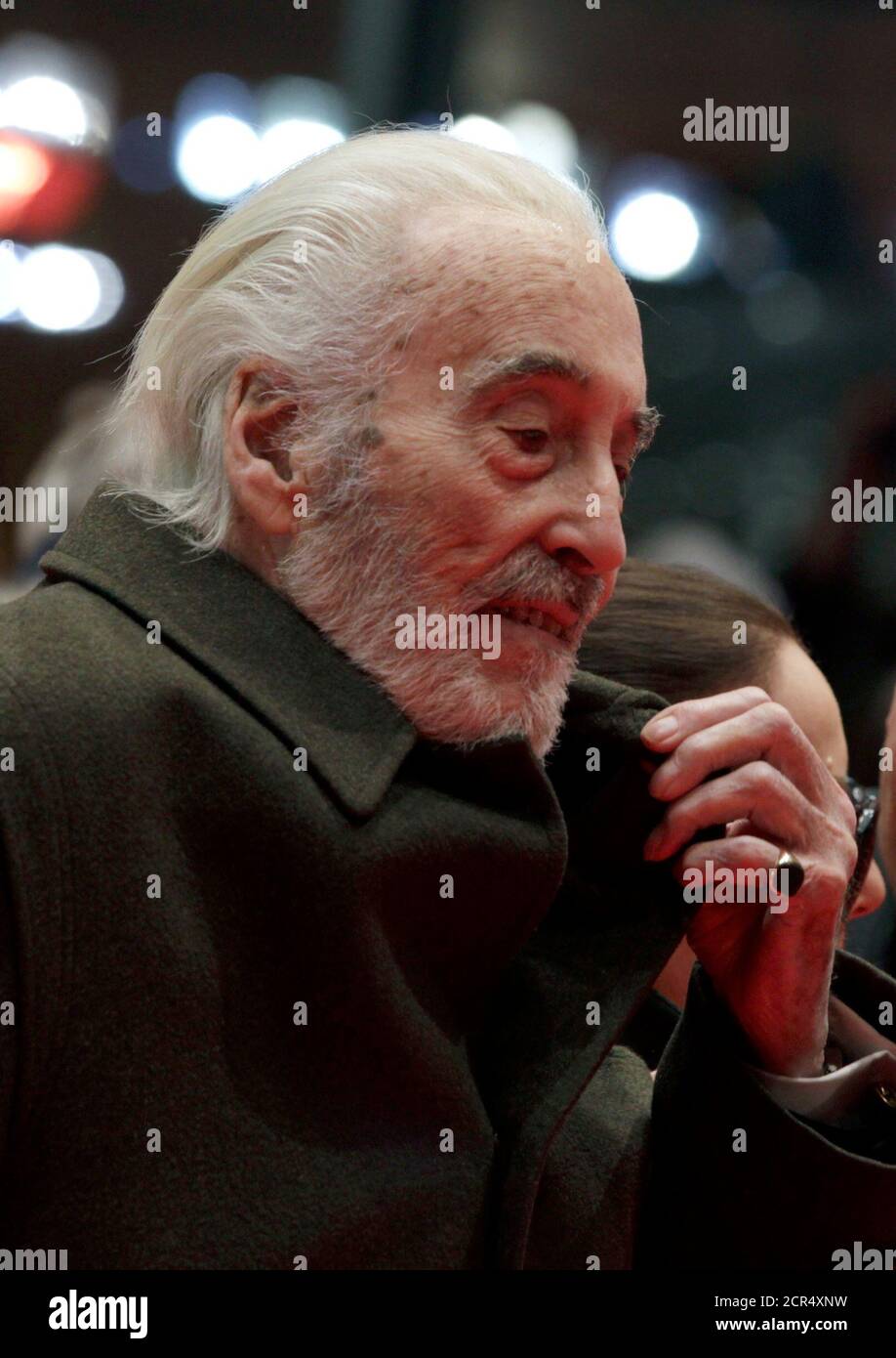 British actor christopher lee gala hi-res stock photography and images ...
