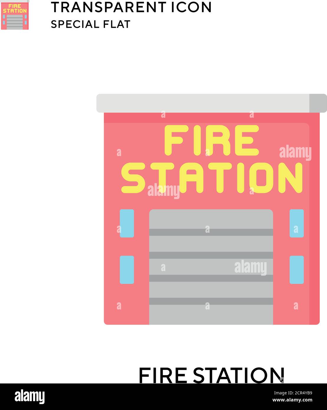 Firehouse fire station Cut Out Stock Images & Pictures - Alamy