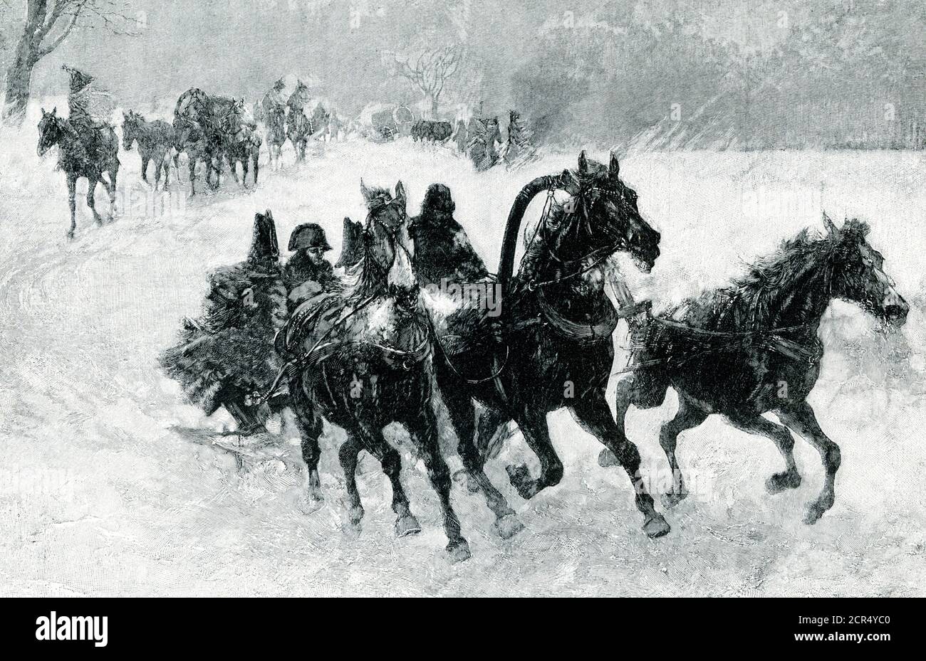 Napoleon escapes in carriage hi-res stock photography and images - Alamy