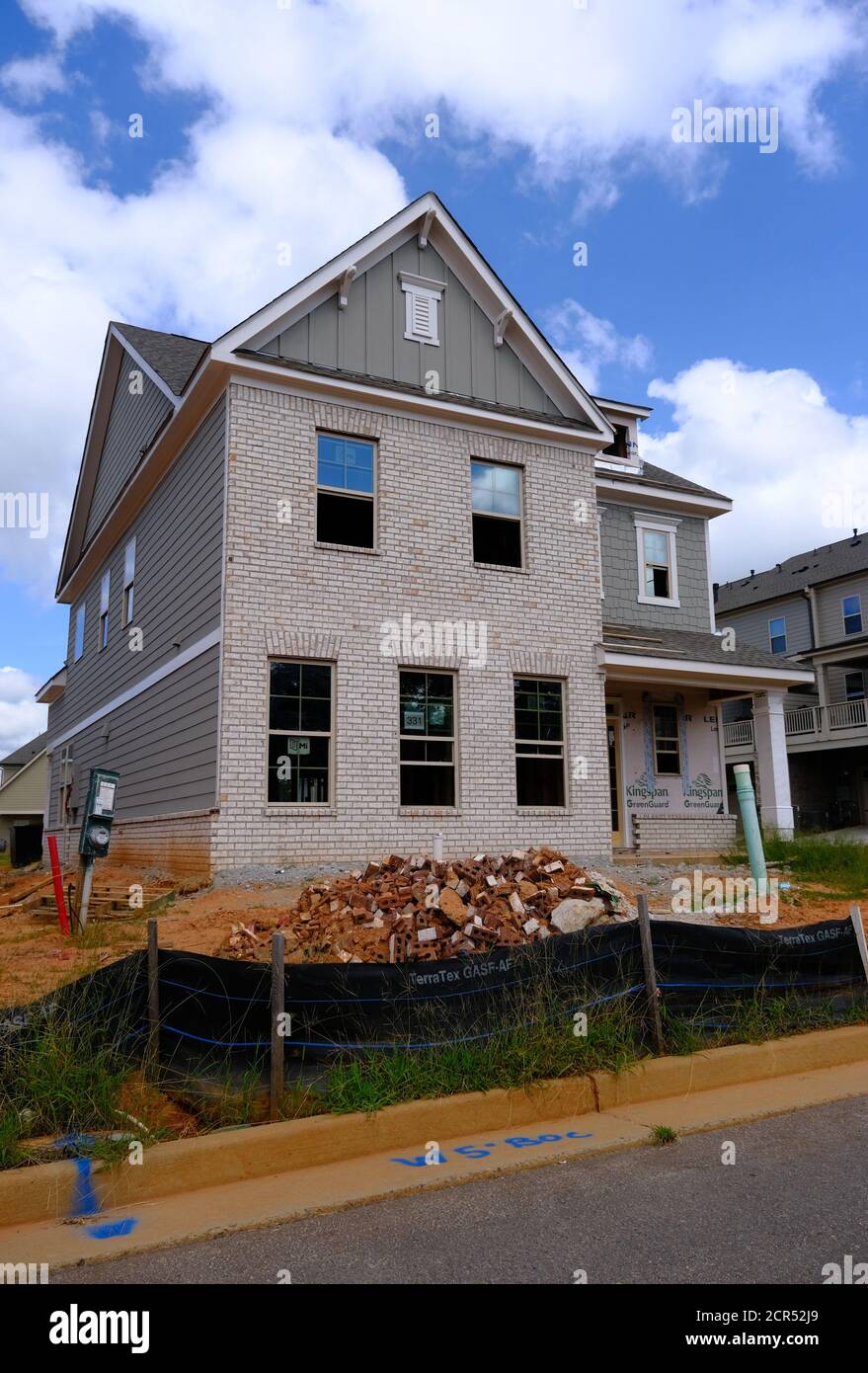 New brick hi-res stock photography and images - Alamy