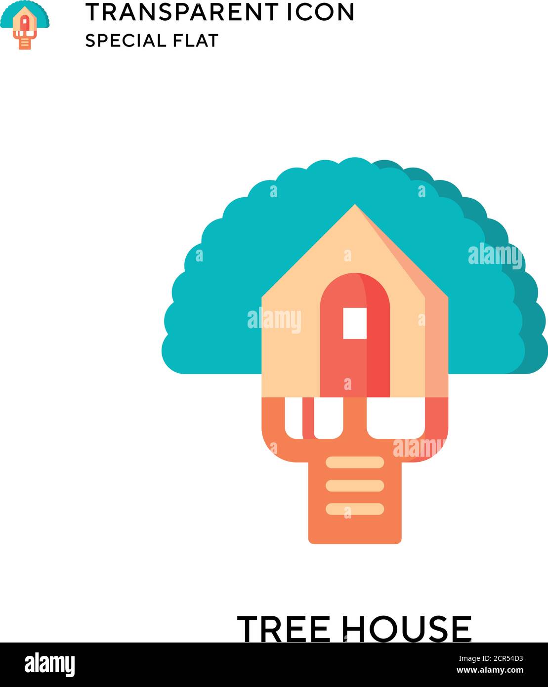 Kids adventure treehouse Cut Out Stock Images & Pictures - Alamy