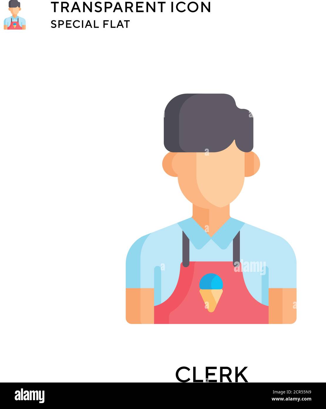 Butcher woman vector vectors hi-res stock photography and images - Alamy