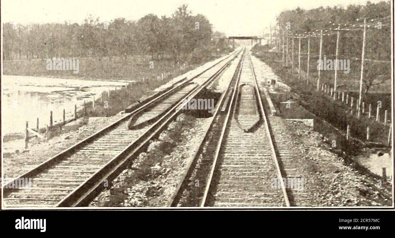 . Electric railway journal . Aurora, Elgin & Chicago—View on Double ...