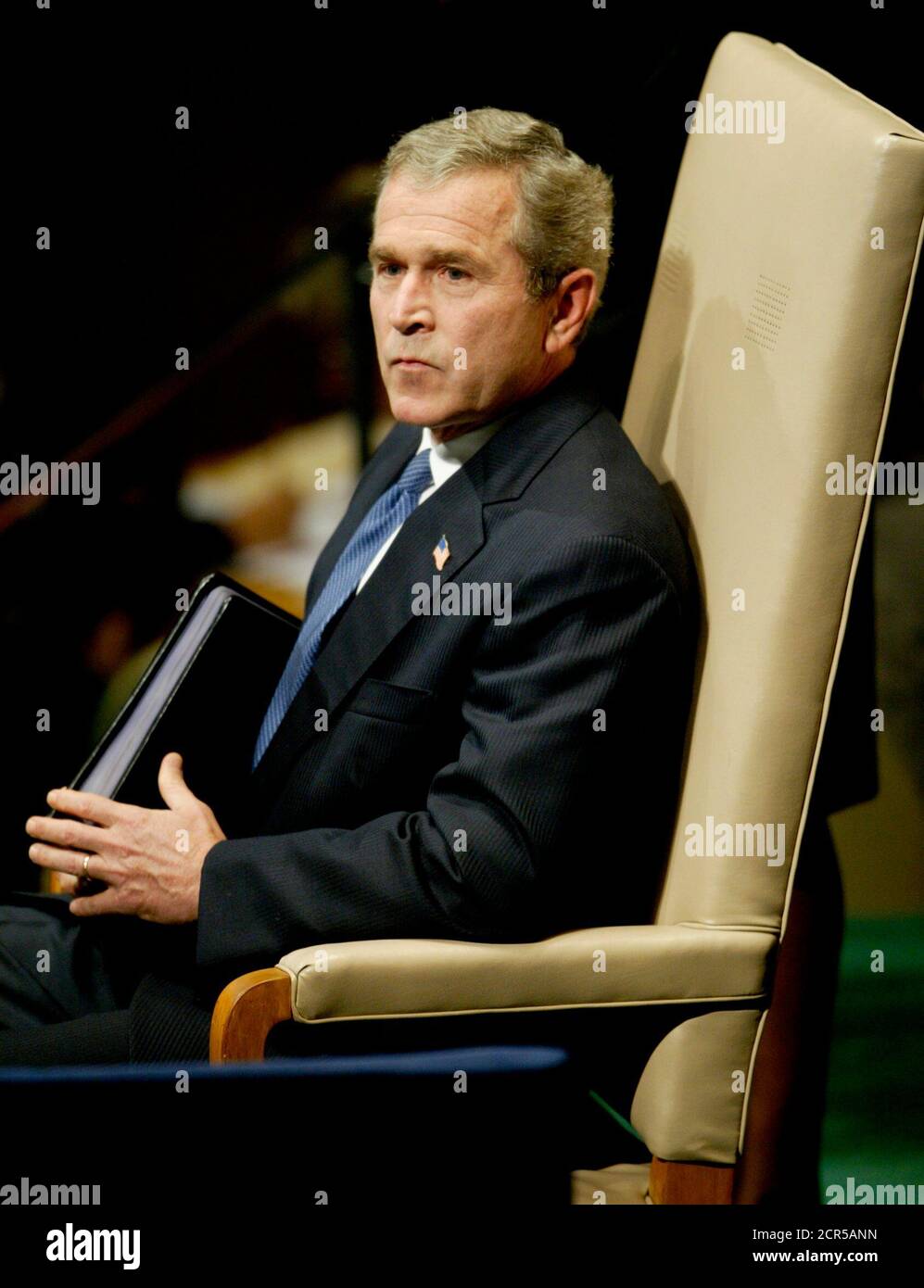 Where they are attending the un general assembly hi-res stock ...