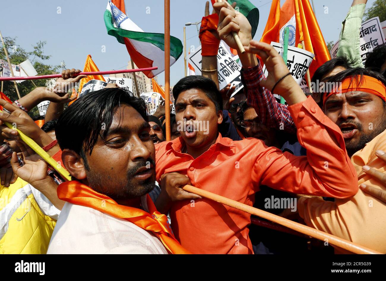Members of abvp hi-res stock photography and images - Alamy