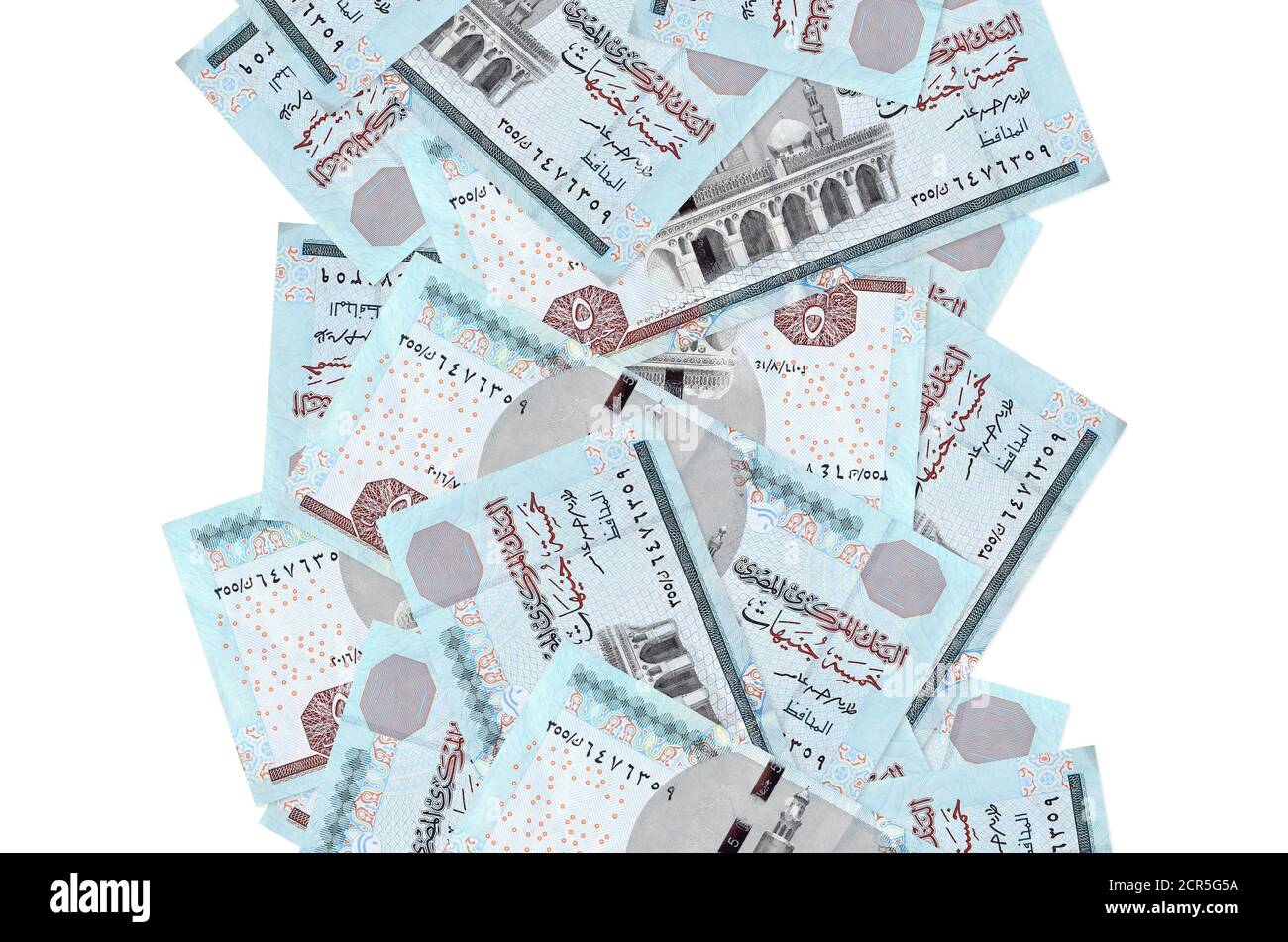 Five pound notes flying hi-res stock photography and images - Alamy