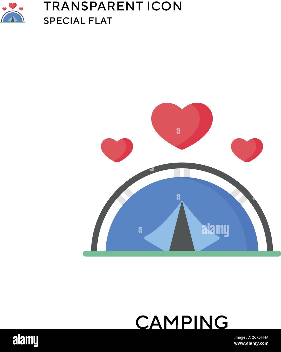 Group of friends camping at night Cut Out Stock Images & Pictures - Alamy