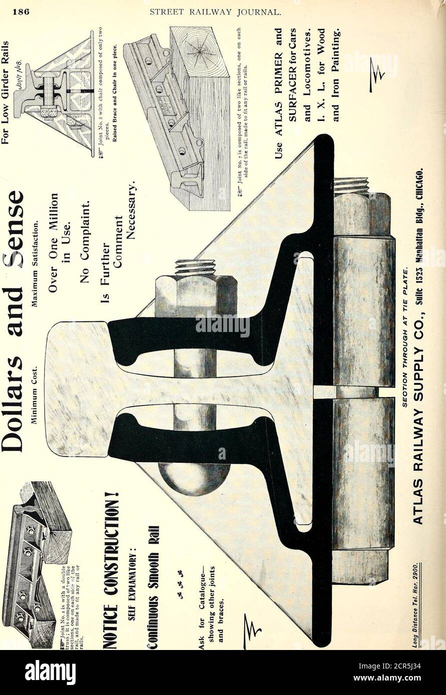 . The Street railway journal . Continuous Rail Joint Co. ot America ...