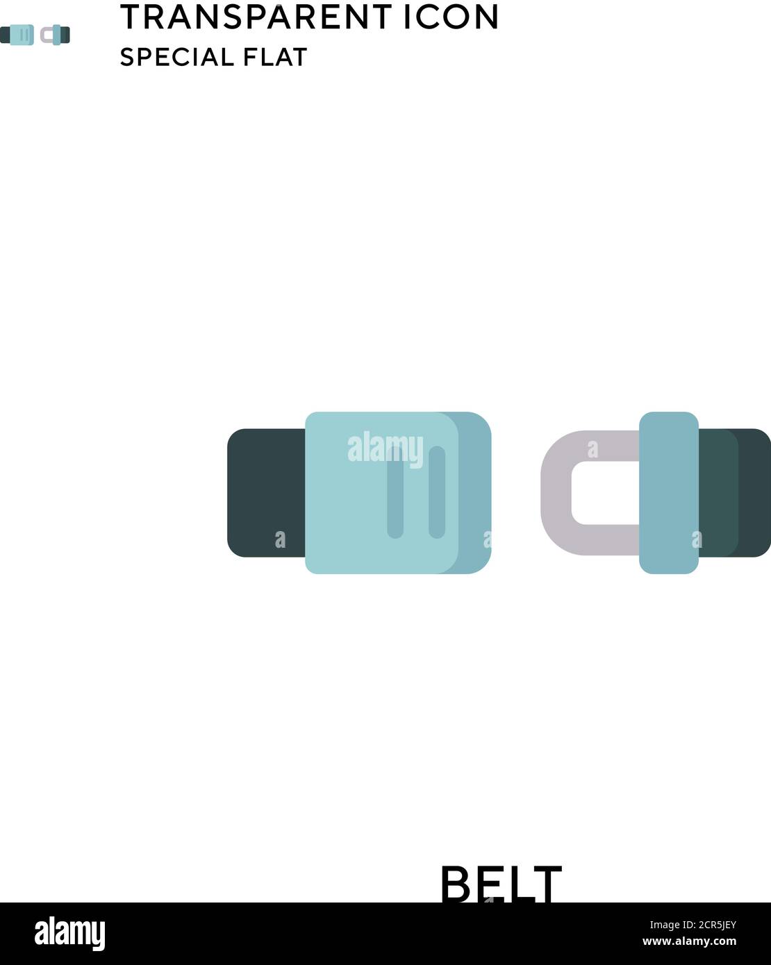 Belt vector icon. Flat style illustration. EPS 10 vector Stock Vector ...