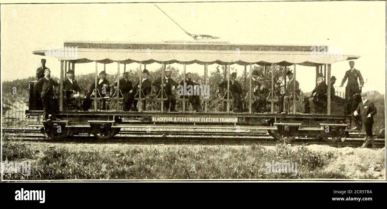 . The Street railway journal . nd support the cables upon wooden ...