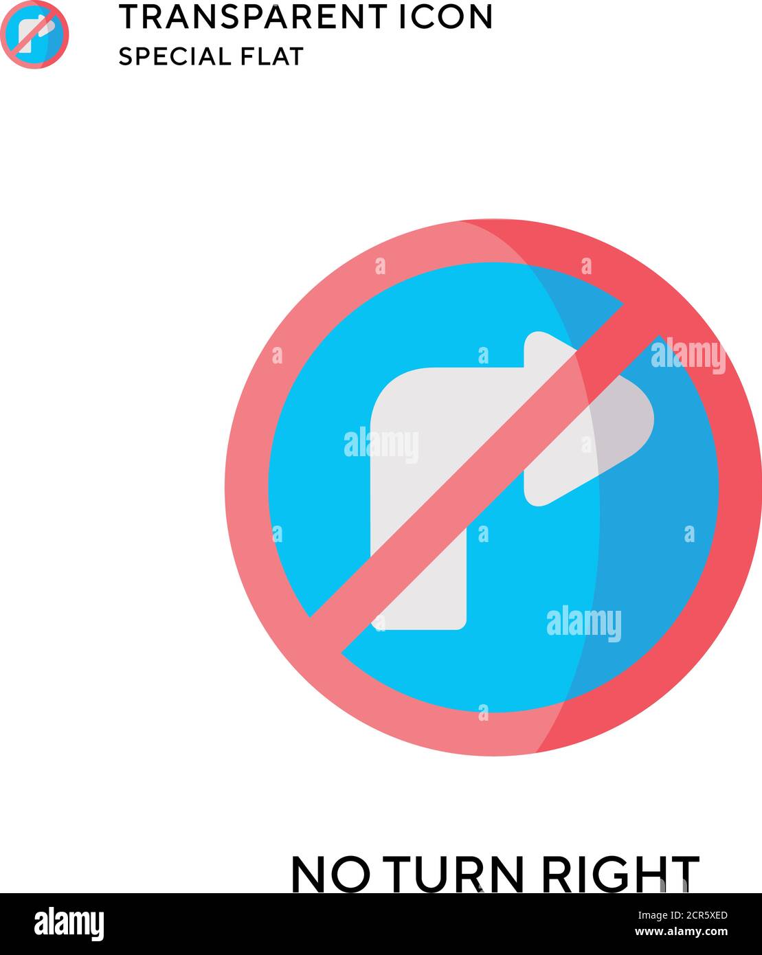 No left turn and stop sign Cut Out Stock Images & Pictures - Alamy