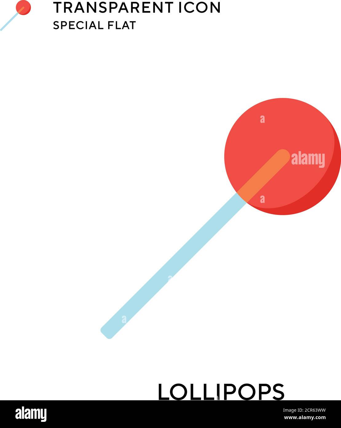 Lolipop vector vectors Cut Out Stock Images & Pictures - Alamy