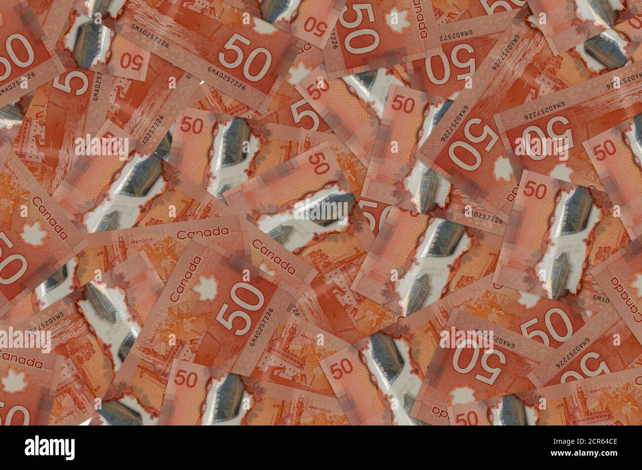 Canadian Money Falling From The Sky