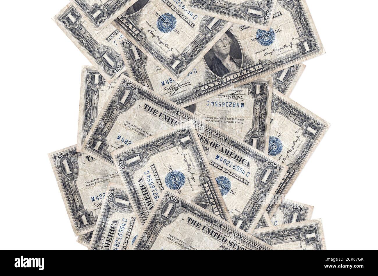 Flying dollar notes hi-res stock photography and images - Alamy