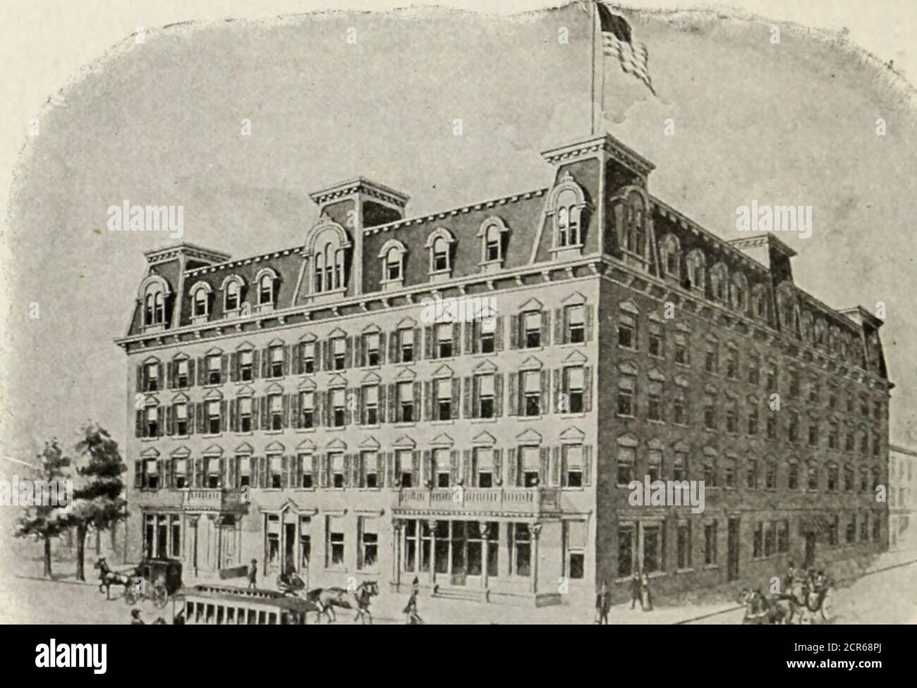 . The Official hotel red book and directory Stock Photo - Alamy