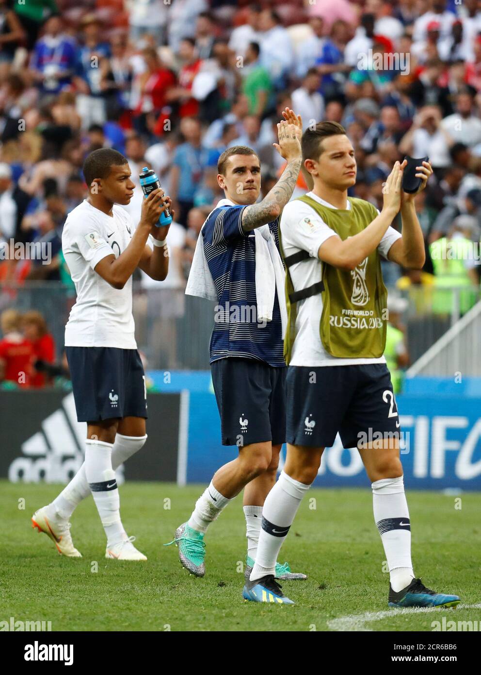 Mbappe france fans football world cup hi-res stock photography and ...