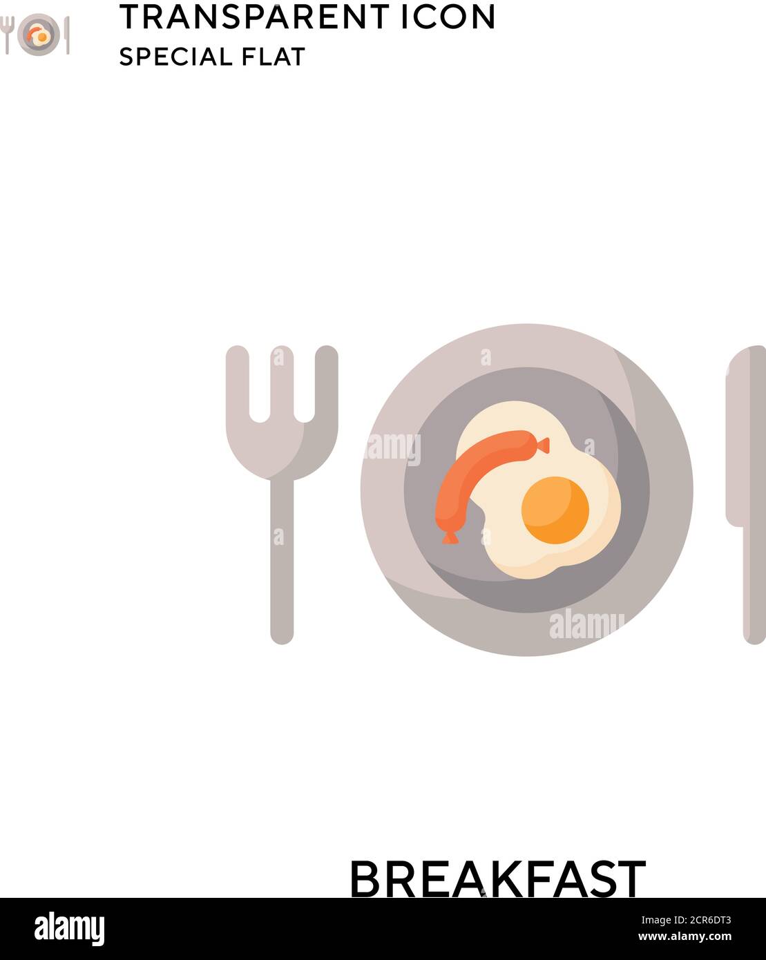Hotel breakfast plate continental Stock Vector Images - Alamy