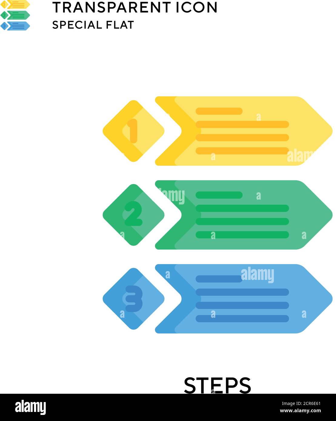 Steps vector icon. Flat style illustration. EPS 10 vector Stock Vector ...