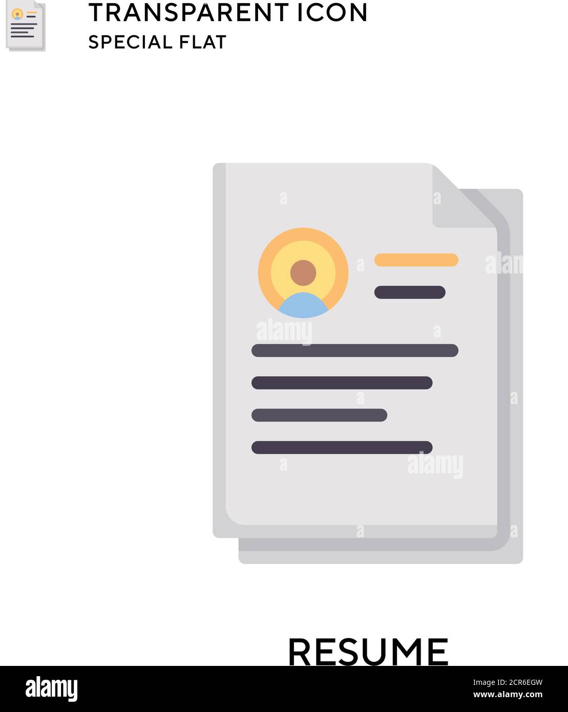 Cover letter cv resume template Cut Out Stock Images & Pictures - Alamy