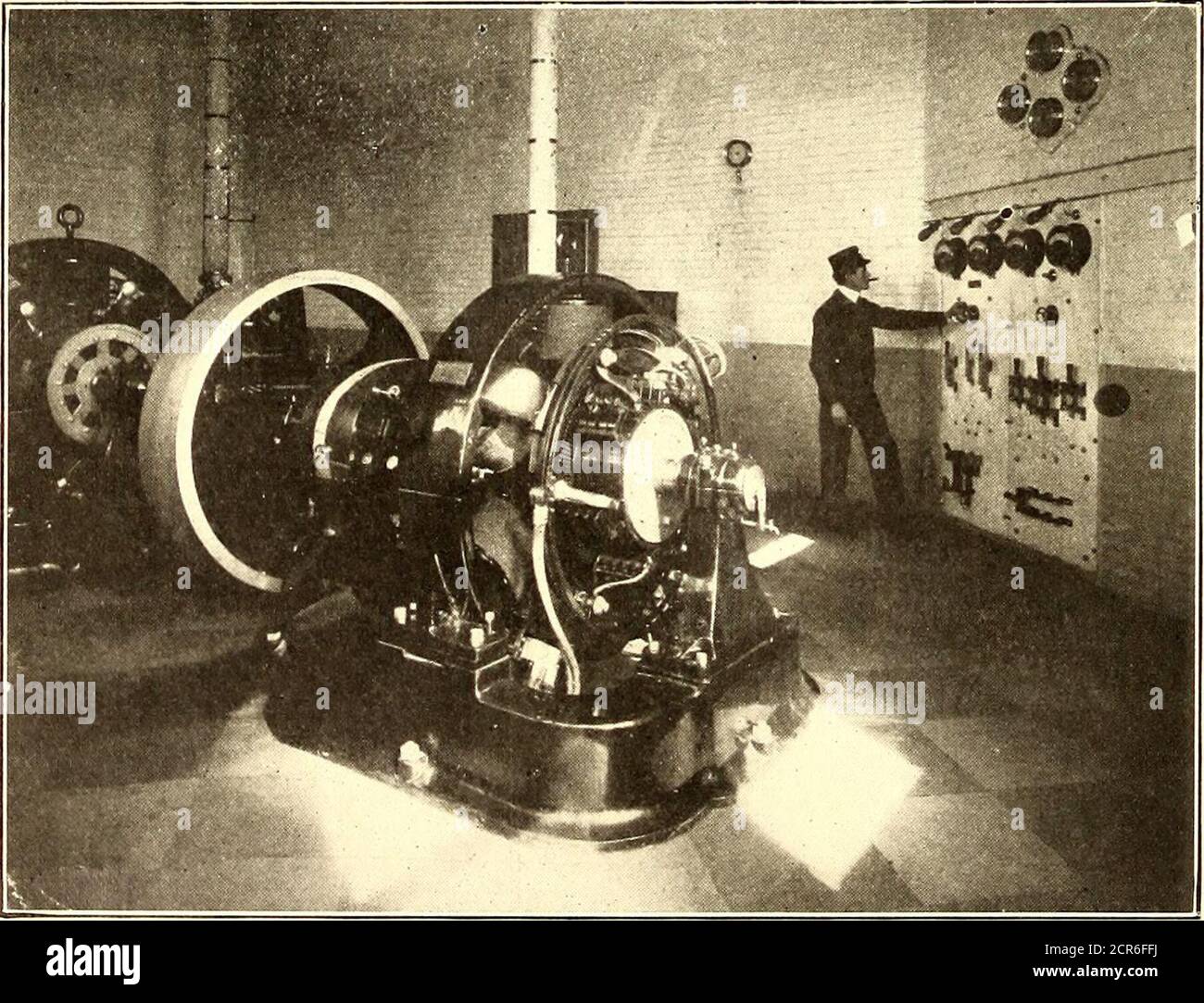 . The Street railway journal . FIG. -GENERATING SETS AND SWITCHBOARD IN ...