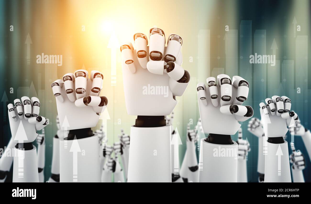 Ai hands hi-res stock photography and images - Alamy