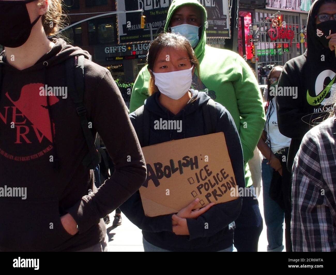 September 19, 2020, New York, New York, USA: Abolish I.C.E. protest at ...