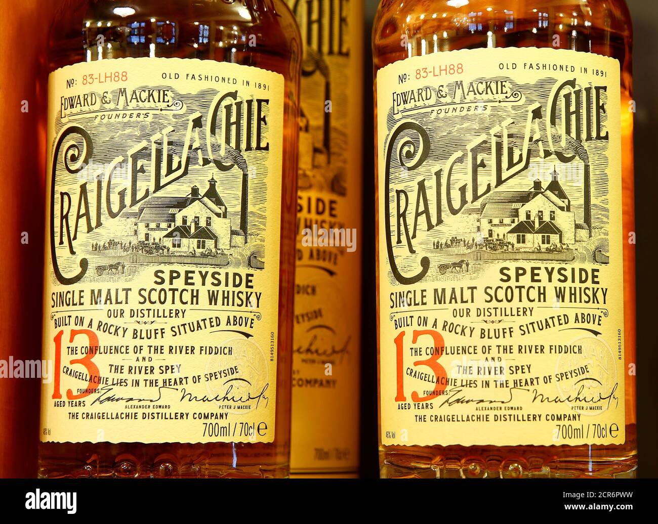 Craigellachie whisky distillery hi-res stock photography and images - Alamy