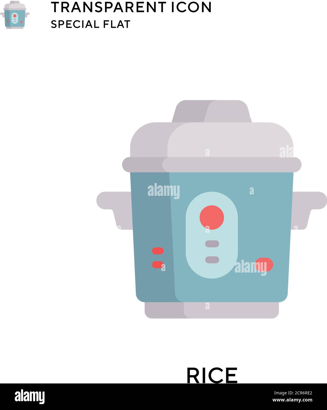 Dish of brown basmati rice Stock Vector Images - Alamy