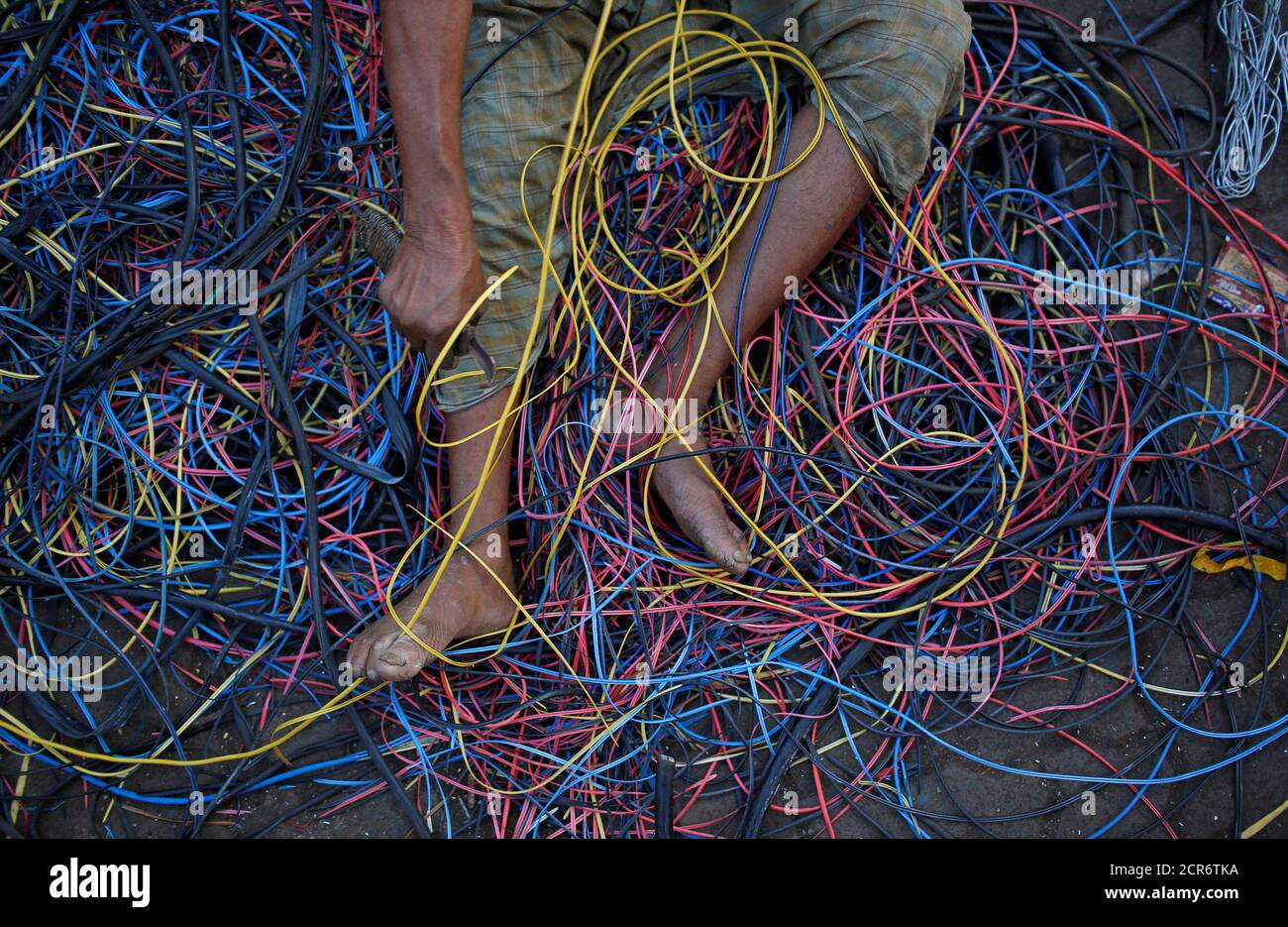 Wiring asia india hi-res stock photography and images - Alamy