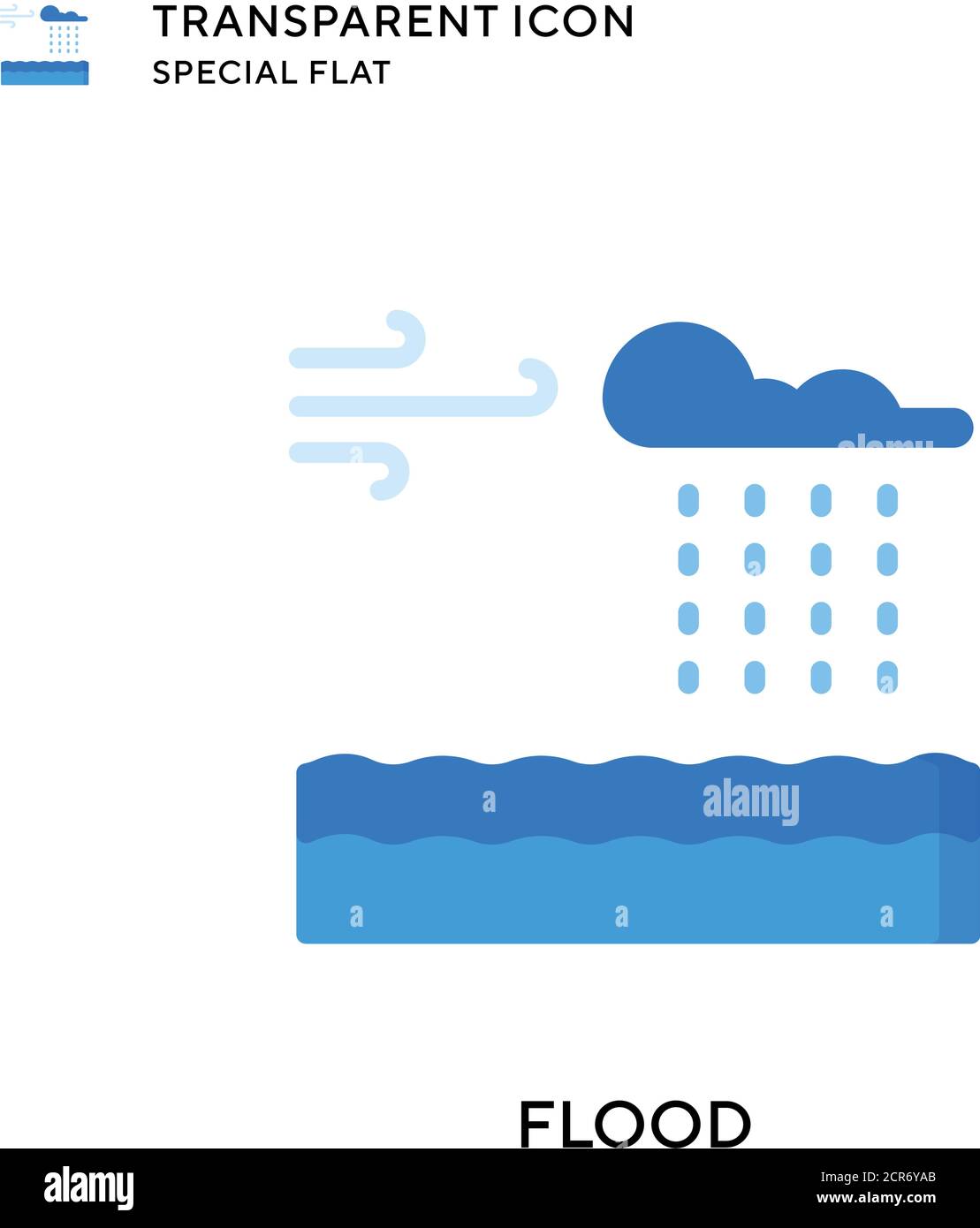 Flood water leak problem Cut Out Stock Images & Pictures - Alamy