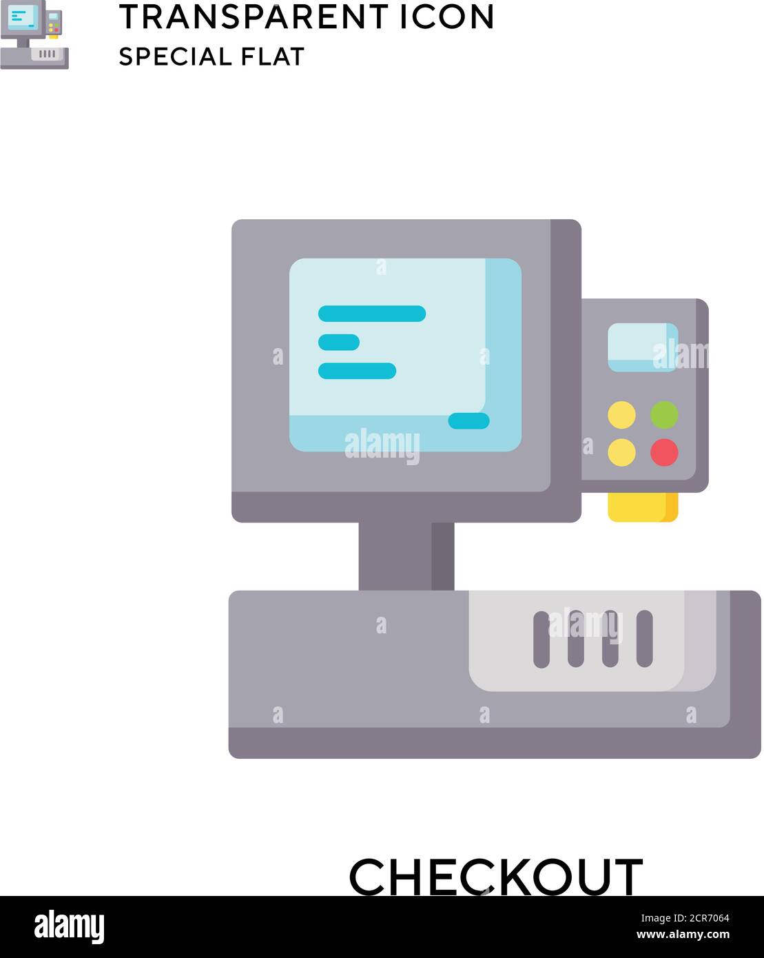 Shopping mall cash counter Cut Out Stock Images & Pictures - Alamy