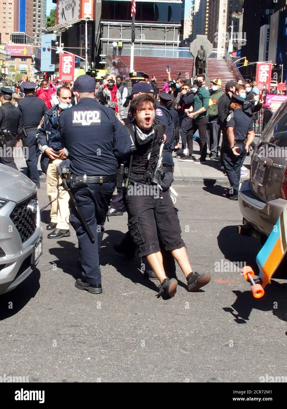 September 19, 2020, New York, New York, USA: Abolish I.C.E. protest at ...