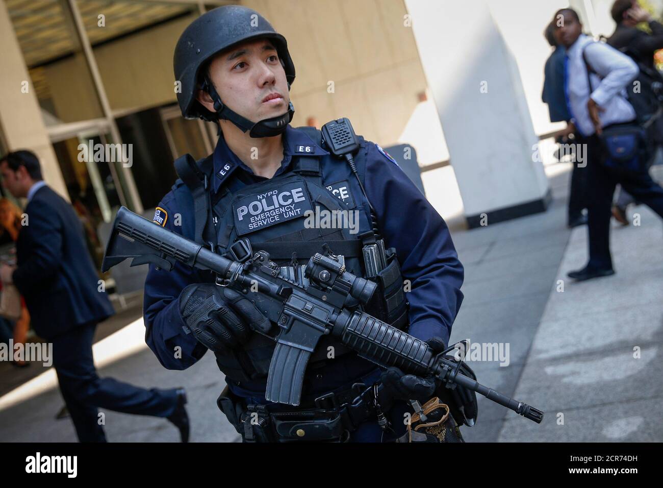 Nypd emergency service unit hi-res stock photography and images - Alamy